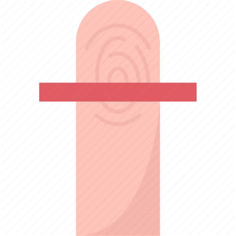 Fingerprint Scan Biometric Authorization Verification Icon Download On Iconfinder
