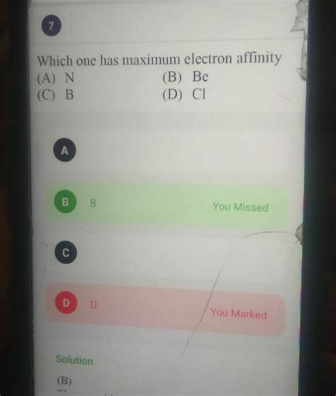 7 Which One Has Maximum Electron Affinity Filo 7 Which One Has Maximum Electron Affinity Filo