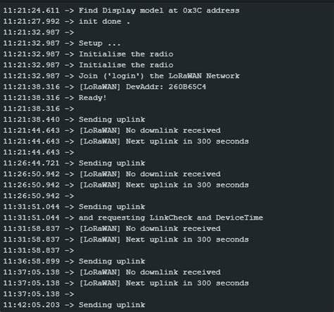 In Ttn Console Gateway Only Receives Initial Uplink No Further Uplinks Sent Ttog The