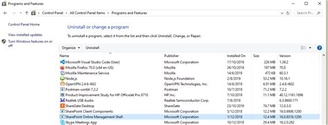 Powershell Microsoft Sharepoint Online Management Shell Issue