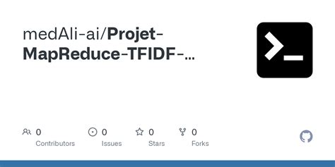 GitHub MedAli Ai Projet MapReduce TFIDF Python