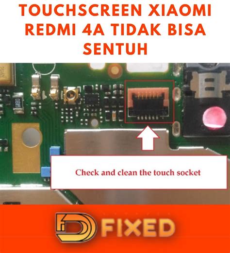 Cara Perbaiki Touchscreen Xiaomi Redmi 4A Tidak Bisa Sentuh Dfixed
