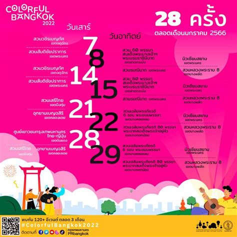 เทศกาลดนตรีในสวนกลับมาแล้ว “28 ครั้ง 10 สถานที่” ตลอดเดือนมกราคม 2566