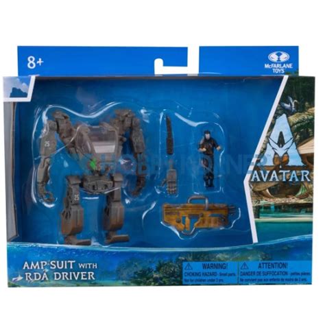Avatar World Of Pandora Amp Suit With Rda Driver Action Figure