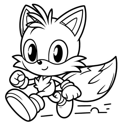 Desenho Tails 7 Para Colorir Imprimir E Desenhar Coloringlibcom