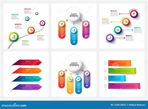 Vector Gradient Infographic And Marketing Elements Can Be Used For Presentation Diagrams