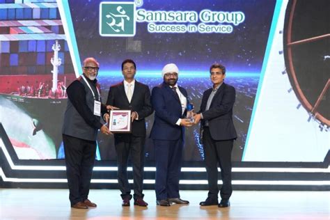 “shipping Agent Of The Year” All India Maritime And Logistics Awards