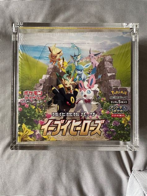 Eevee Heroes Booster Box Hobbies And Toys Toys And Games On Carousell