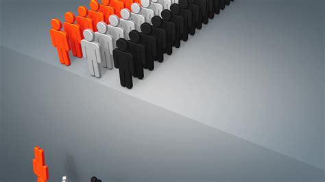 概念动漫精简人力资源视频特效素材 千库网