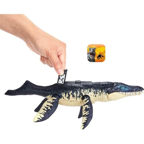 Mattel Jurassic World Dinosaurio De Juguete Kronosaurus Rugido Salvaje