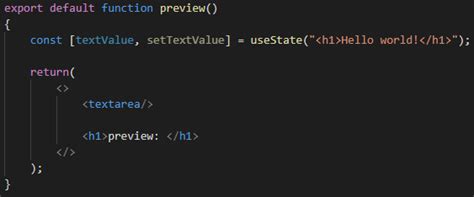 creating a jsx preview in next js by justin schverak medium