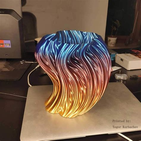 3d Printer Silk Rainbow Multicolor Pla Filament Review