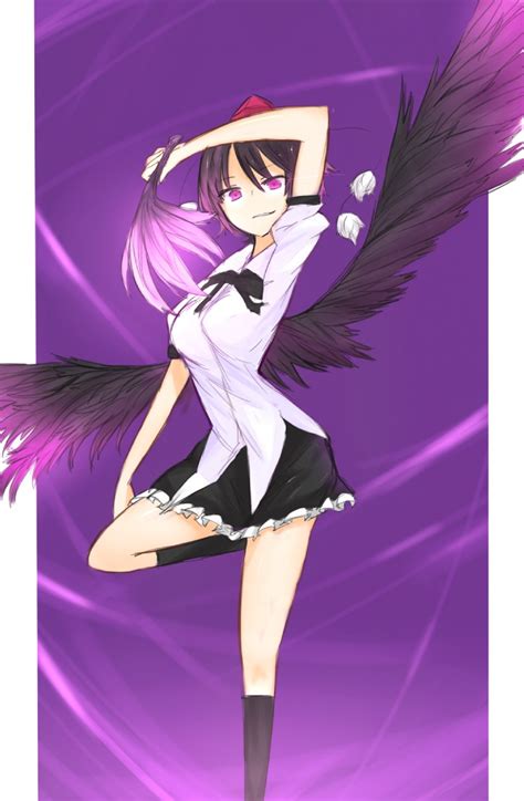 Shameimaru Aya Touhou And More Drawn By Ganesagi Danbooru