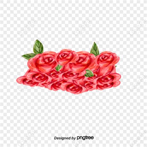 장미꽃여자의 날다발푸른 Png 일러스트 무료 다운로드 Lovepik