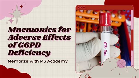 Drugs Causing G6pd Deficiency Adverse Effects Mnemonics Neetpg2024