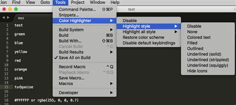 How To Get The Color Highlighter Package To Work Stack Overflow