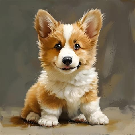 Cute Puppy Premium Ai Generated Image