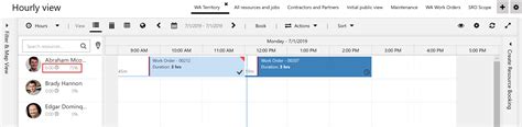 Resource Utilization On The Schedule Board Dynamics 365 Field Service