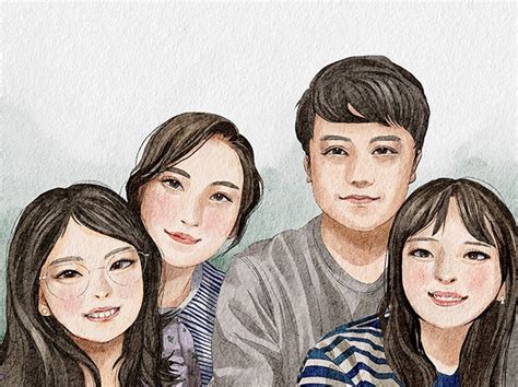 따뜻하고 자연스러운 느낌의 디지털 수채화 크몽