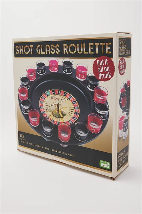 Mdi Drinking Game Shot Glass Roulette Universal Store