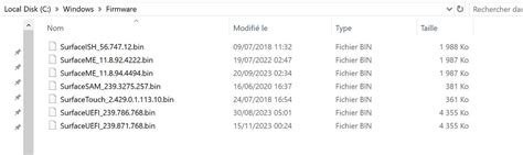 Surface Pro 5 Touch Capability Down After Official Firmware Update Bios Modules Pci Rom
