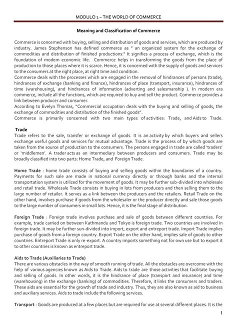 Solution Lesson 12 Commerce Classification Studypool