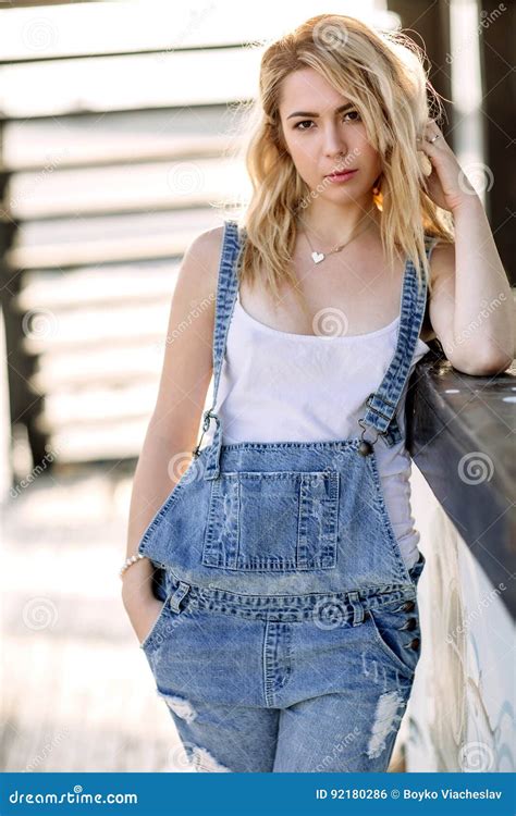 Girl Denim Overalls At Sean Murdoch Blog