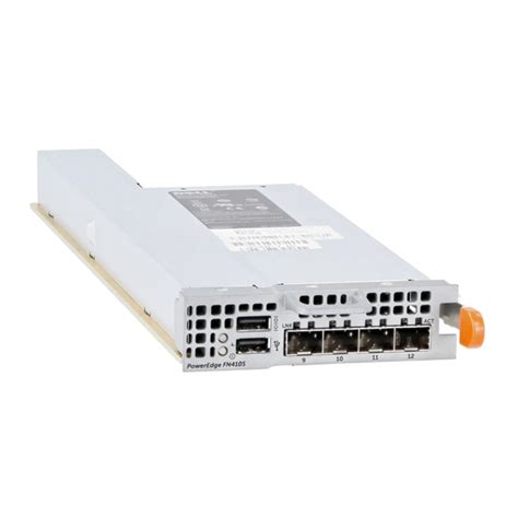 Dell Poweredge Fn S Getting Started Manual Pdf Download Manualslib