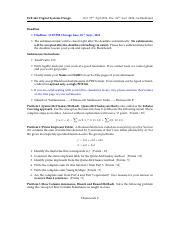 Mastering Digital Systems Design ECE 465 Homework Guide Course Hero