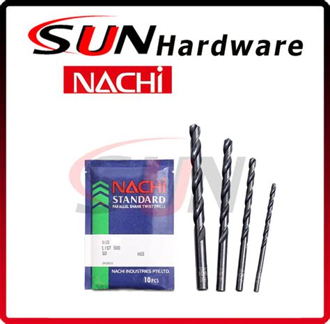 Mata Bor Besi Nachi Hss 10 Mm Baja Kayu Alumunium Lazada Indonesia
