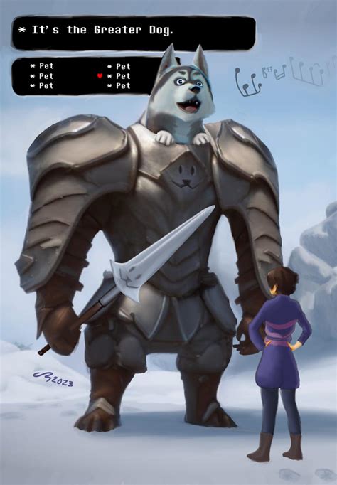 A Big Encounter In Snowdin Art By Me Rundertale