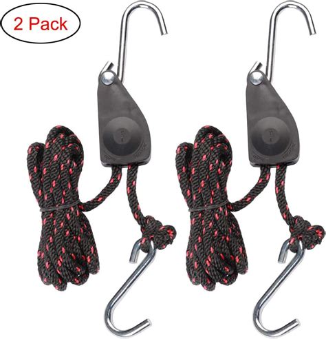 Electrely Sangle à Cliquet Corde 14 Pouces Rope Ratchet Robuste