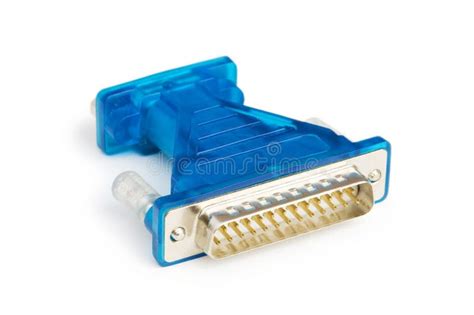 LPT Port Stock Image Image Of Connecting Serial Wire 27848095