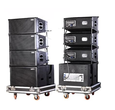 Admark Active Line Array With Calss D Amplifier And Built In DSP Products From Guangzhou