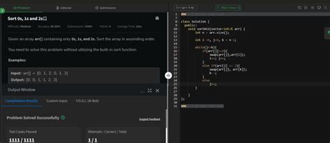 Gfg160 Geekstreak2025 Dsa Cpp Algorithm Learninginpublic Yash