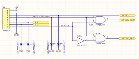 SWD Debuginterface MUXING Mit AND Gatter Mikrocontroller Net