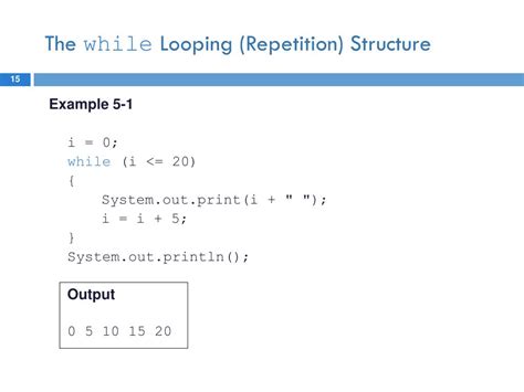 Ppt Repetition Counter Control Loop Powerpoint Presentation Free
