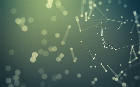 Premium Photo Abstract Background Molecules Technology With Polygonal Shapes Connecting Dots