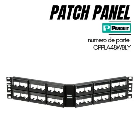 Patch Panel Modular Angular De 48 Puertos MercadoLibre