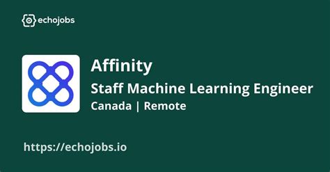 Affinity Is Hiring Staff Machine Learning Engineer Usd 154k 232k Remote Machine Learning