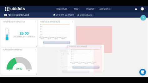 Subiendo Datos De Temperatura Y Humedad A Ubidots Con Módulo Ethernet Y