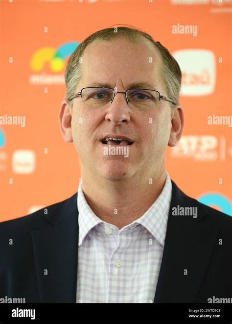 Miami Gardens Florida Usa 15th Mar 2024 Hard Rock Stadium Cfo Chris Clements Attends The