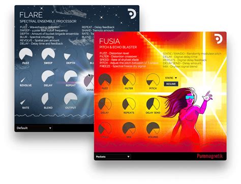 Puremagnetik Flare And Fusia Sound Design Synth Plugin Landr