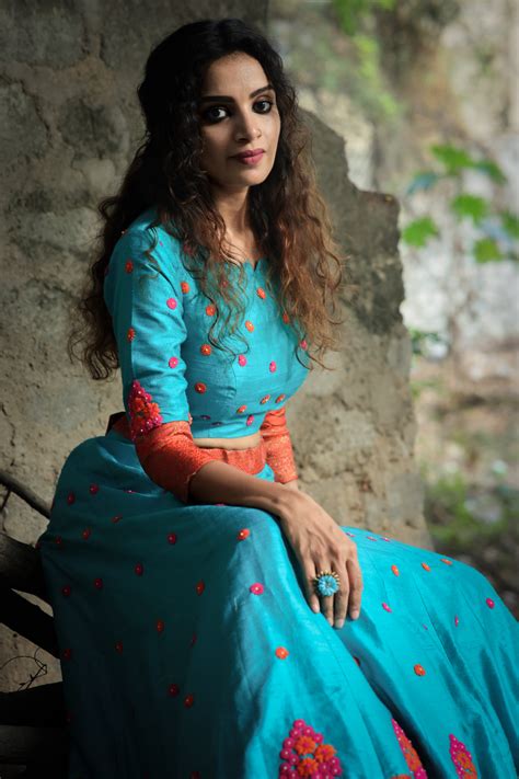 Turquoise Blue Silk Lehengha Sujatha Reddy