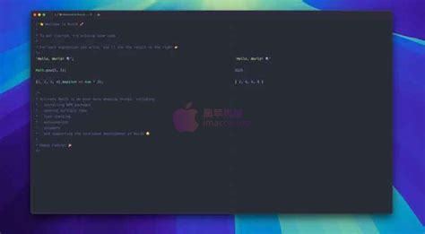 Runjs V310一个专为桌面设计的javascript和typescript编程框架 黑苹果屋