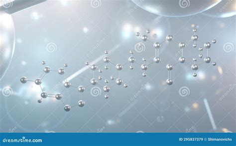 Risperidone Molecule Molecular Structures Atypical Antipsychotics 3d Model Structural