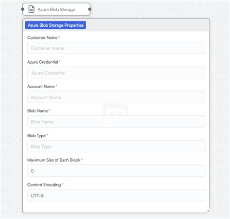 Azure Blob Storage Integration Connector Mip Ipaas