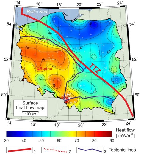 Figure 5 From Review Of The Heat Flow Mapping In Polish Sedimentary