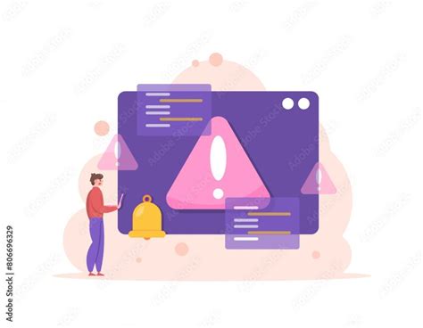 Error And Program Warning If An Error Occurs In The Program Or