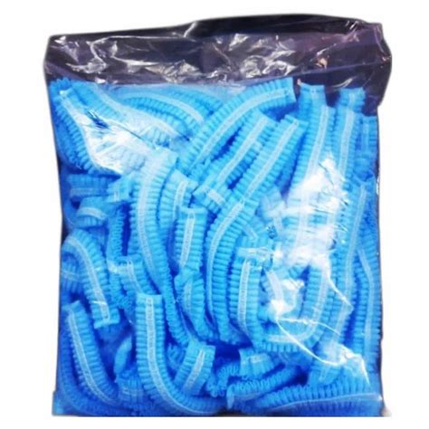 Non Woven Blue Disposable Bouffant Cap At Rs 100packet In Faridabad